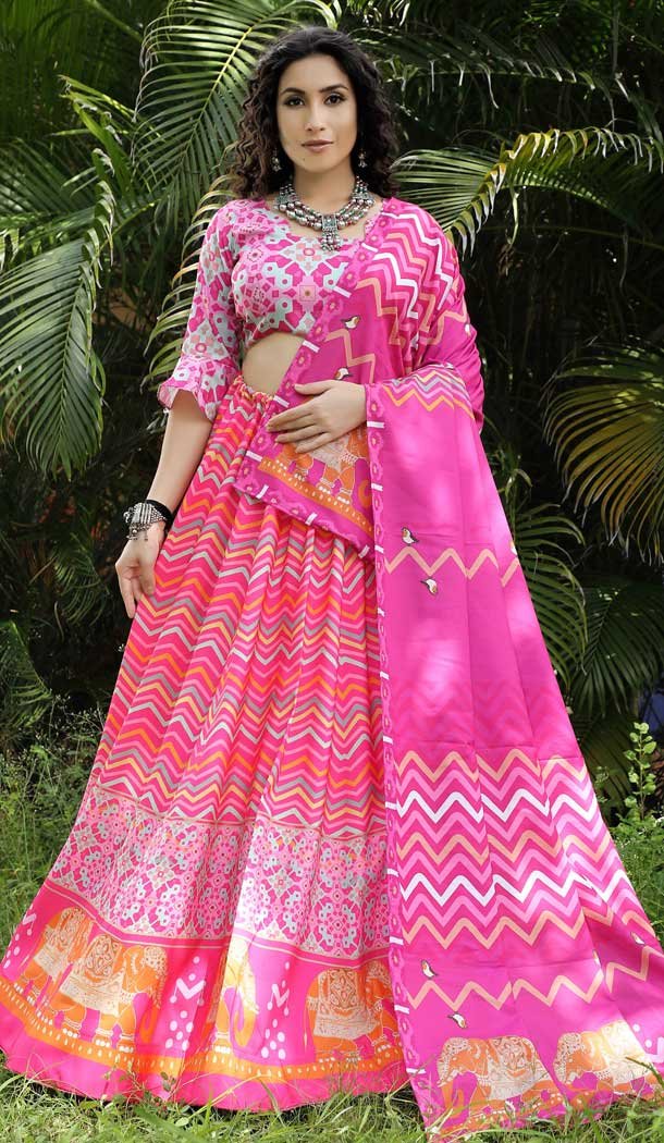 Buy Latest Plus Size Lehenga Choli Online XXL 2XL 3XL 4XL 5XL | Heenastyle